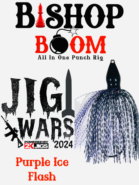 BISHOP BOOM PUNCH RIG - LIVING RUBBER FLASH SERIES – 2KJigs